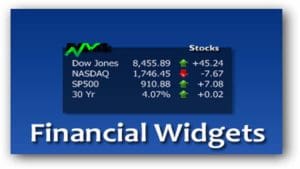 Widgets - StockManiacs