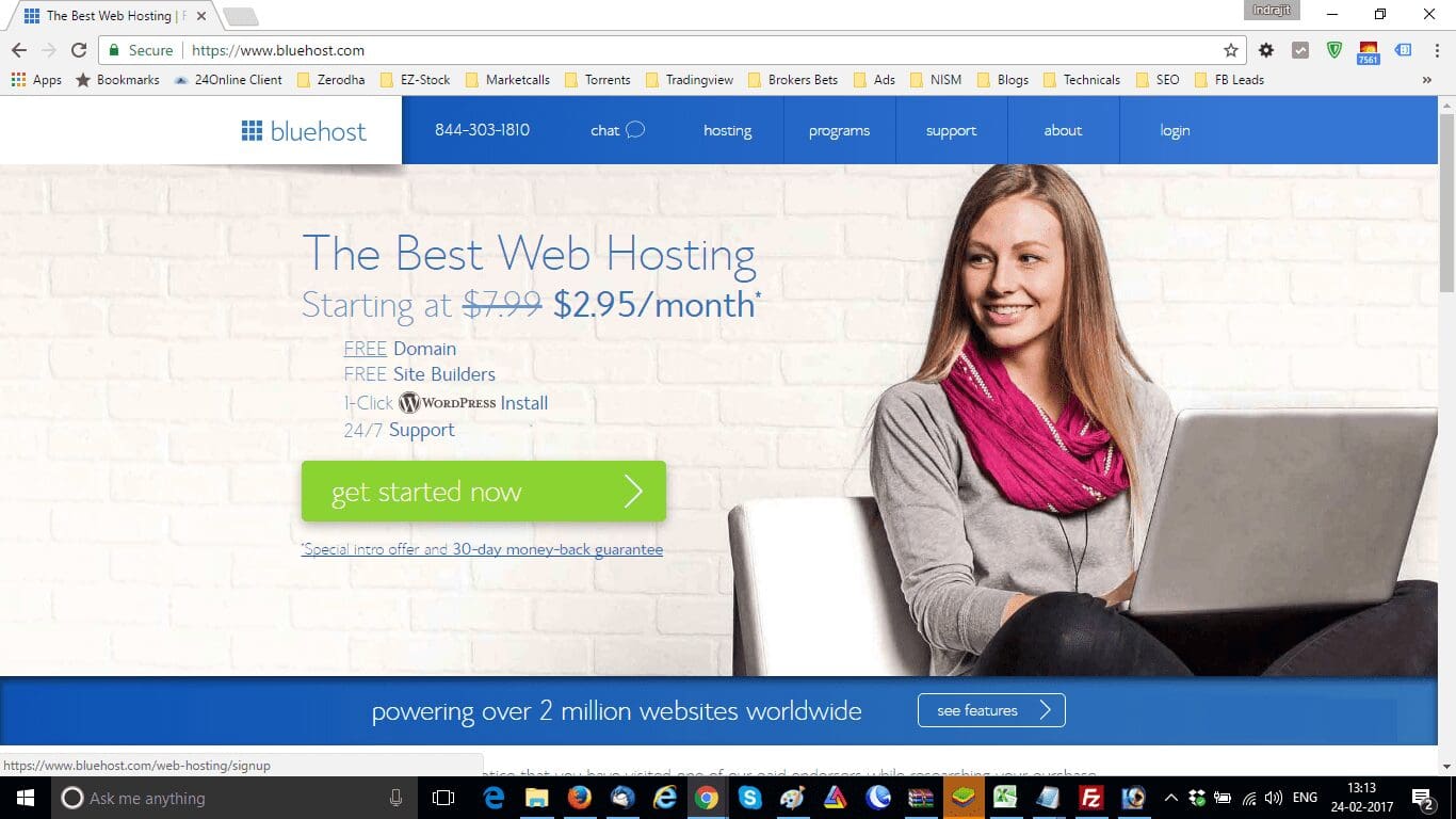 How To Install Wordpress In Bluehost Within 5 Minutes - StockManiacs