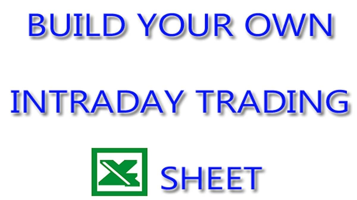 Create an Intraday Trading Excel Sheet from Sharekhan TradeTiger ... Create an Intraday Trading Excel Sheet from Sharekhan TradeTiger ...