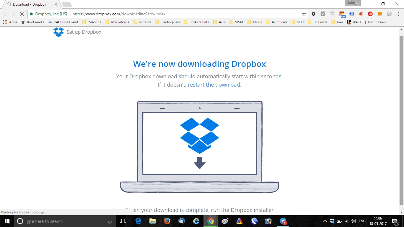 Secure Your Files Using Dropbox For Windows Cloud Storage | StockManiacs