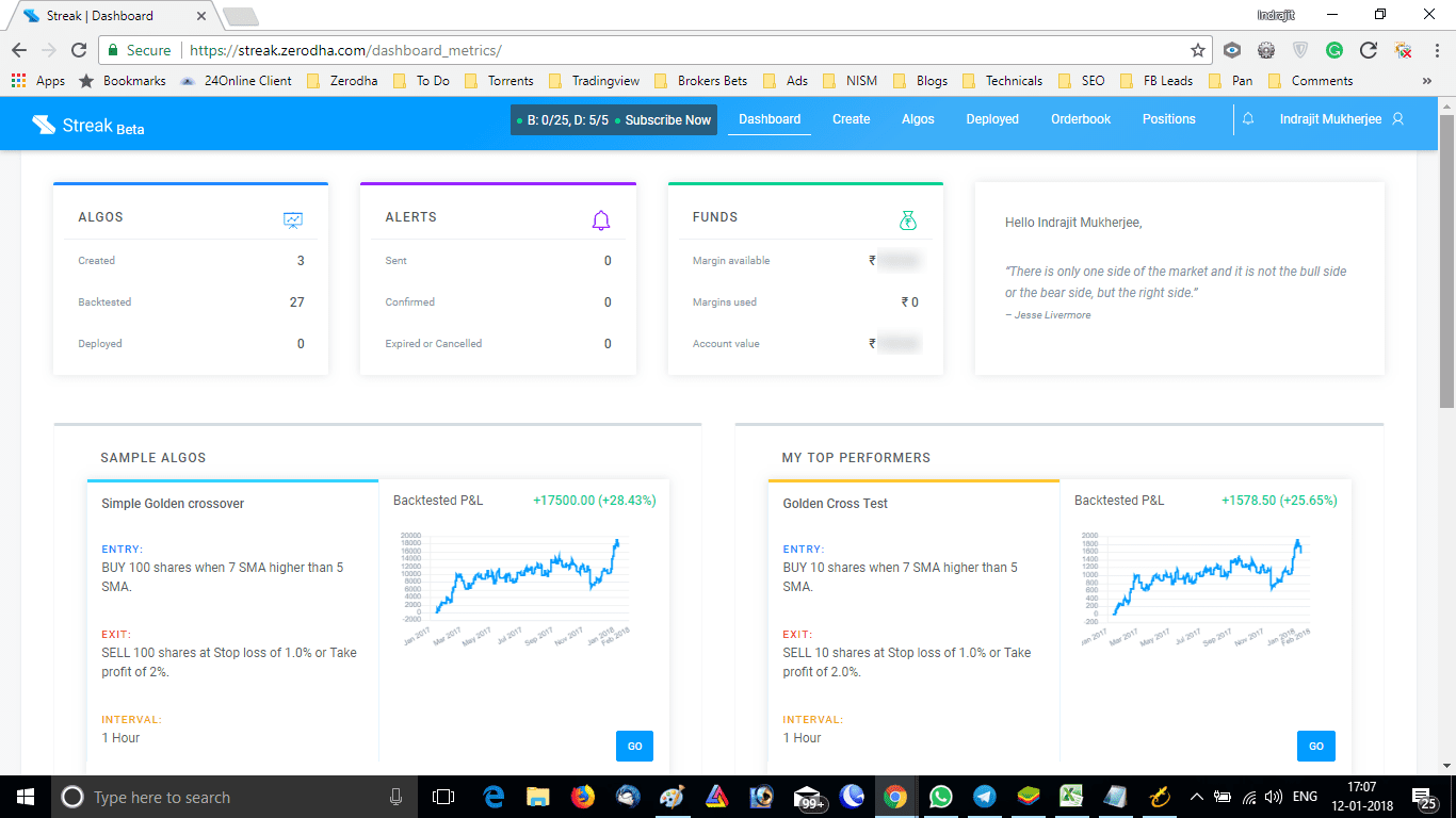 Zerodha Algo Trading Made Easy With STREAK - StockManiacs