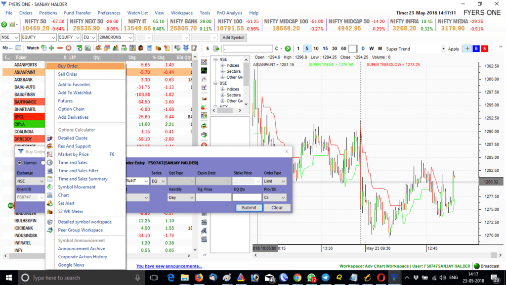Fyers One - The Best Intraday Screener App - StockManiacs