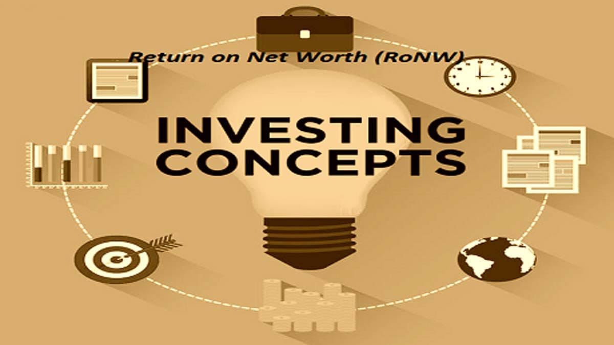 What Is Return on Net Worth Ratio (RoNW)? - StockManiacs