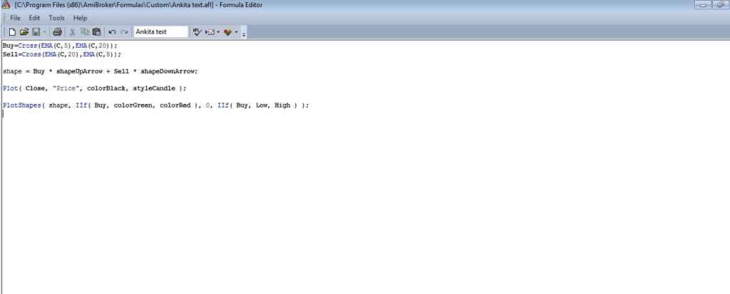 Amibroker AFL Code Writing - Download Coloured MACD - StockManiacs