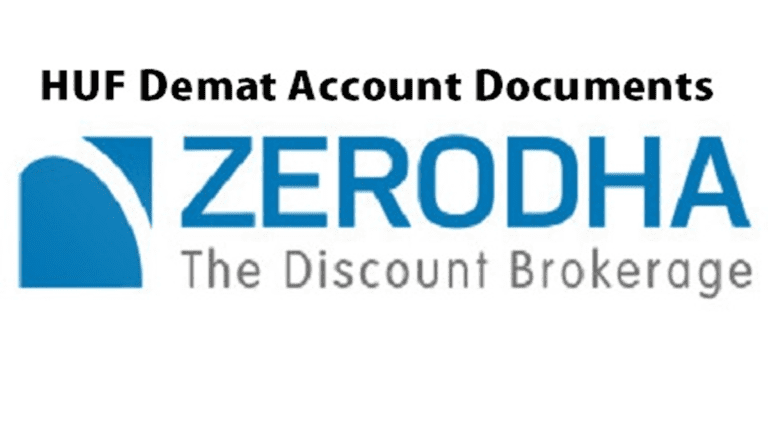 HUF Demat Account Documents In Zerodha - StockManiacs