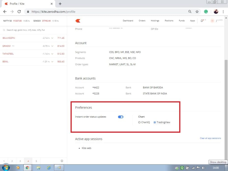 Guide to Free Tradingview Charts in Zerodha Kite - StockManiacs
