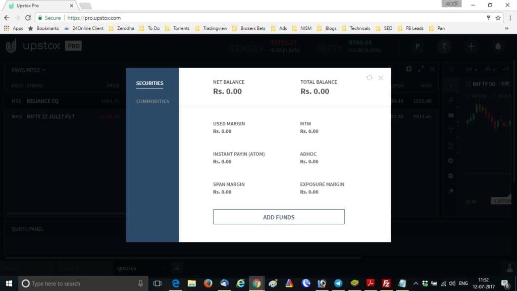 Upstox Pro Login, Demo with Review - StockManiacs