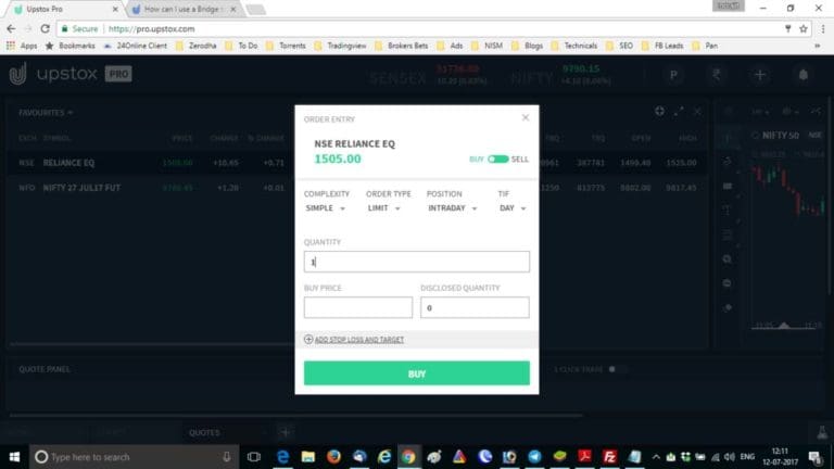 Upstox Pro Login, Demo with Review - StockManiacs