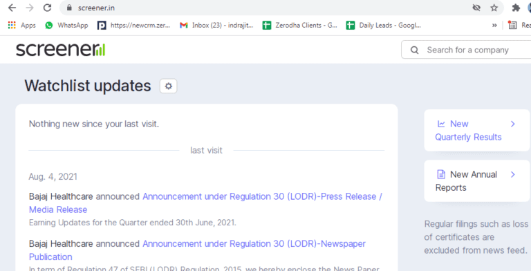 The Top 5 Stock Screening Websites in India - StockManiacs