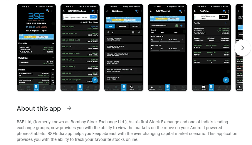BSE Brings Now Stock Market on Mobile - StockManiacs
