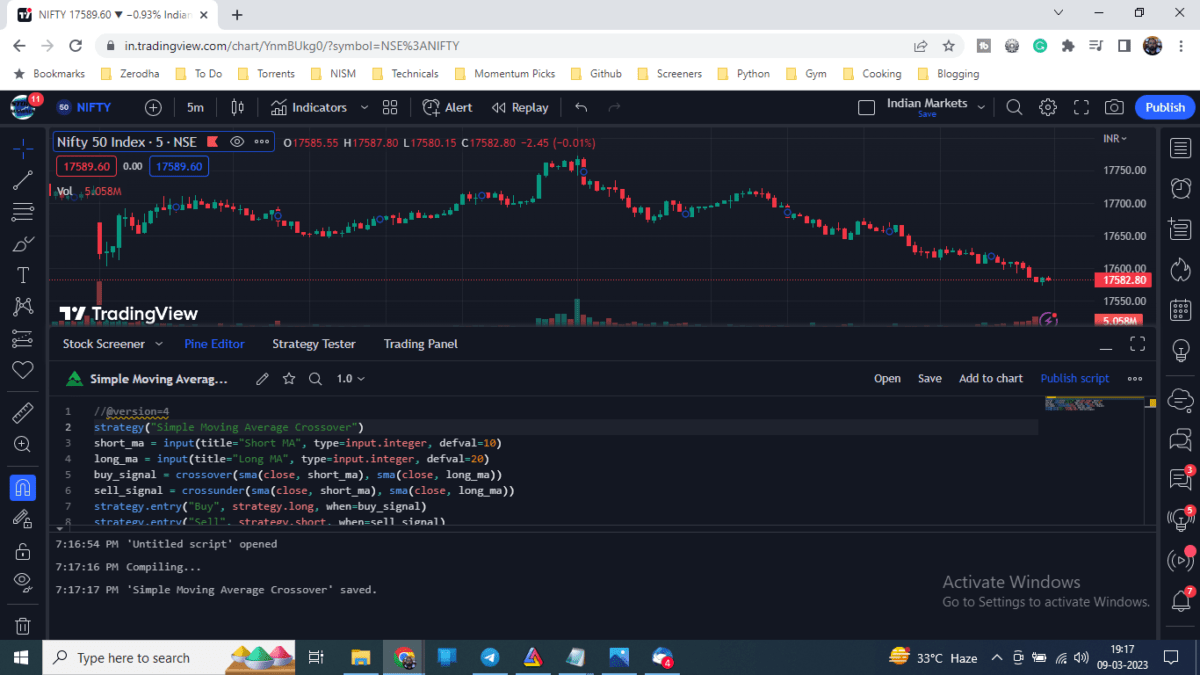 Get Started With Pine Script Code For Tradingview Stockmaniacs