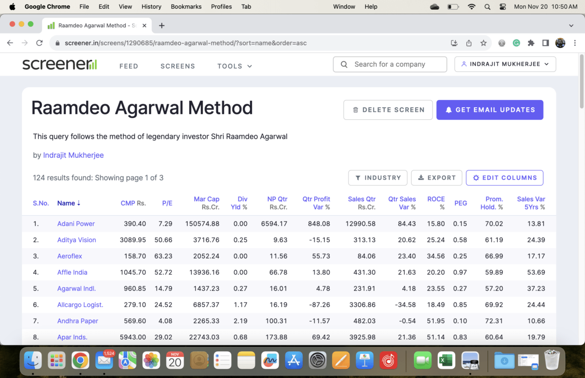 Decoding Raamdeo Agrawal Wealth Creation Study with Excel - StockManiacs
