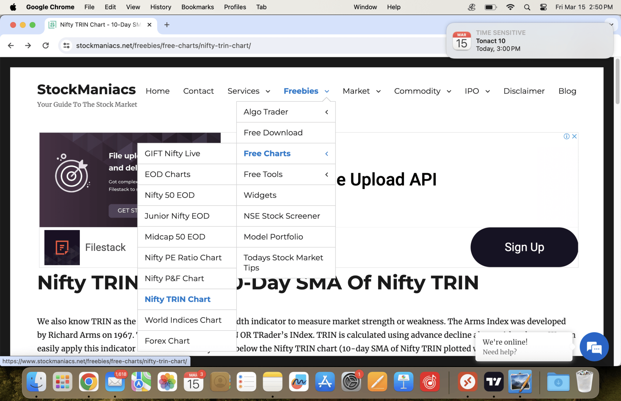 Introduction to TRIN Indicator or Trader's Index / Arm's Index ...